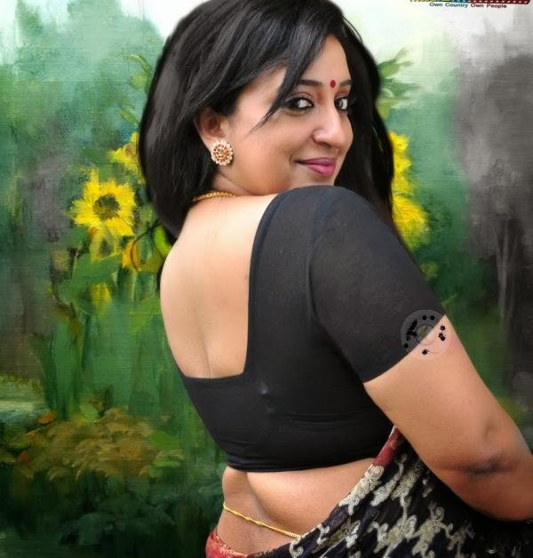 Sona Nair Sexy in Saree | Veethi